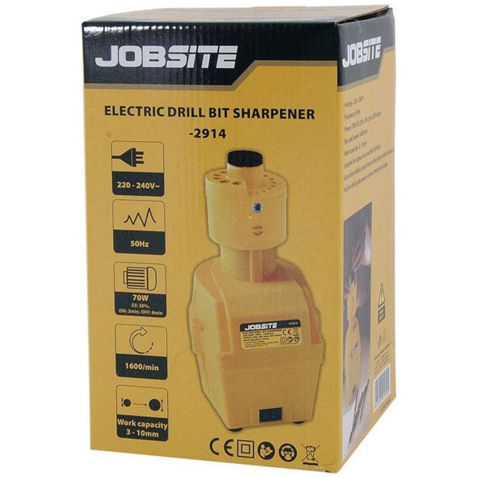 240v Electric Drill Bit Sharpener Sharpening Machine HSS SDS Reshape ...