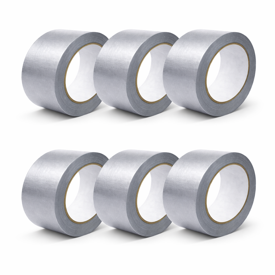 MARKSMAN DUCT TAPE Waterproof GAFFER Cloth 2" 48MM x 50M SILVER UK ...
