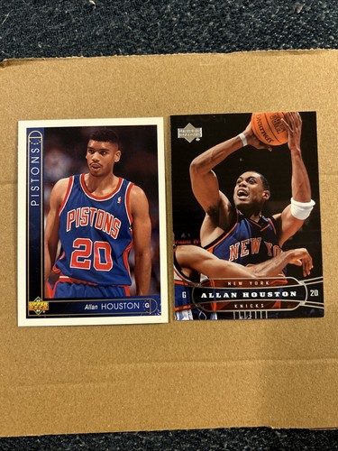 (2) Allan Houston 1 Rookie. Detroit Pistons New York Knicks | eBay