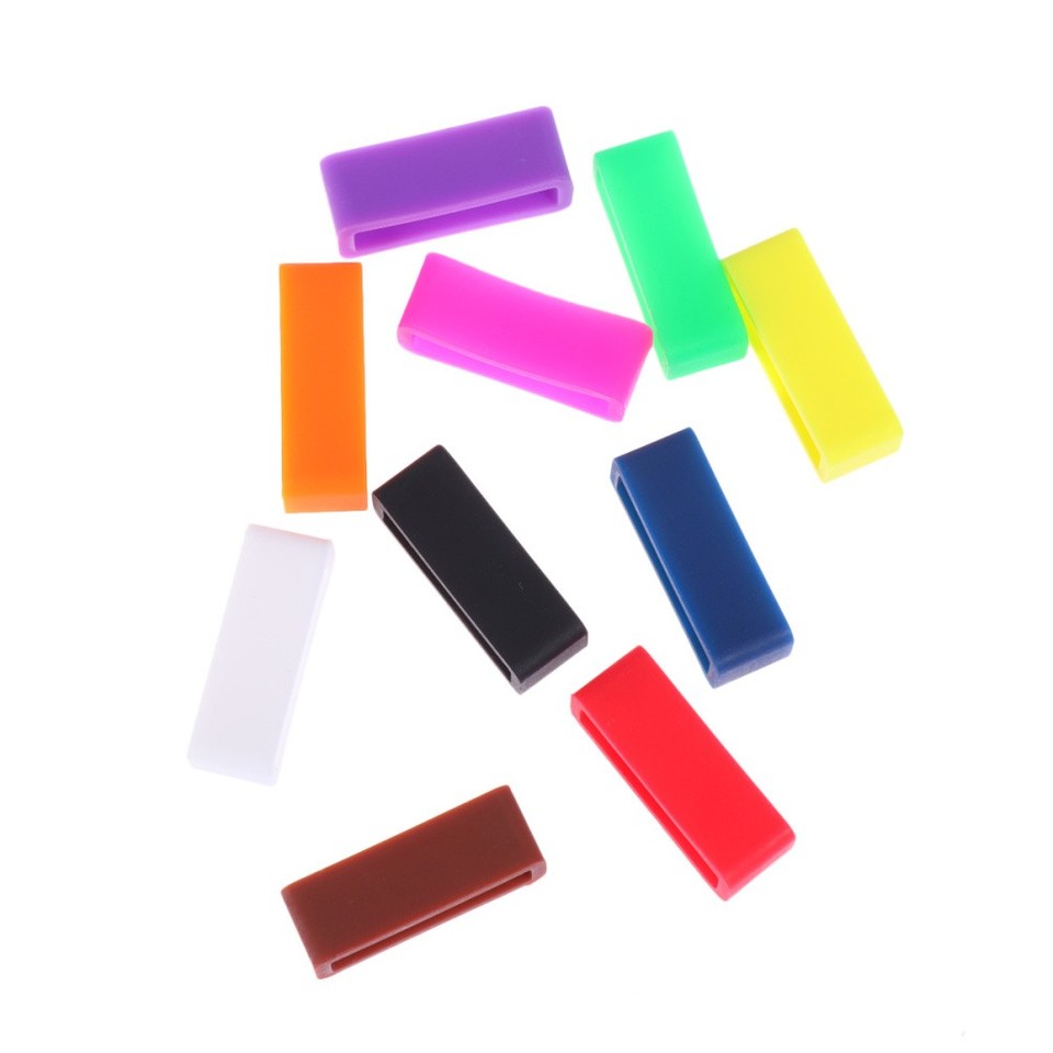 10 Pcs Smartwatch Replacement Bands Strap Loop Retainer Rings for ...