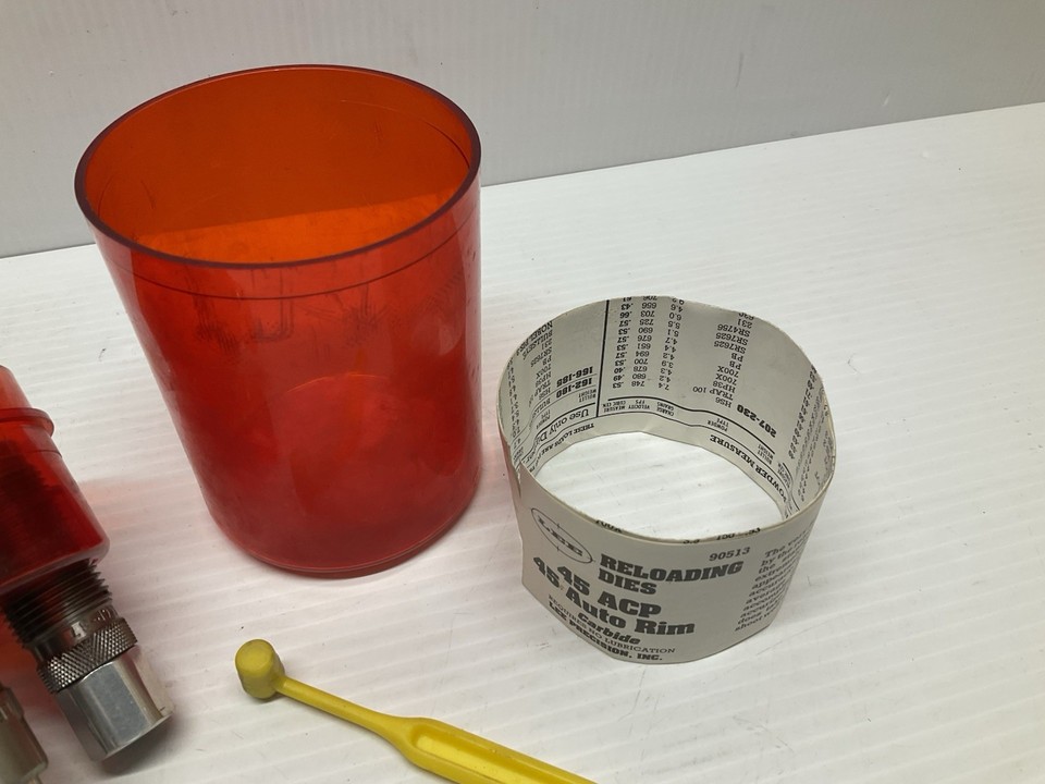 USED LEE Reloading Carbide 3 Die Set 45 ACP Auto Rim .452 90513 | eBay