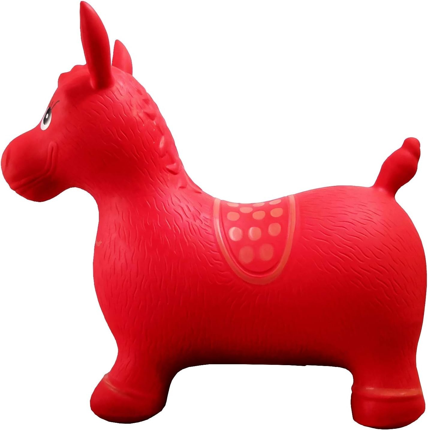 Red Horse Hopper Pump Included Inflatable Space Hopper Jumping Horse ...