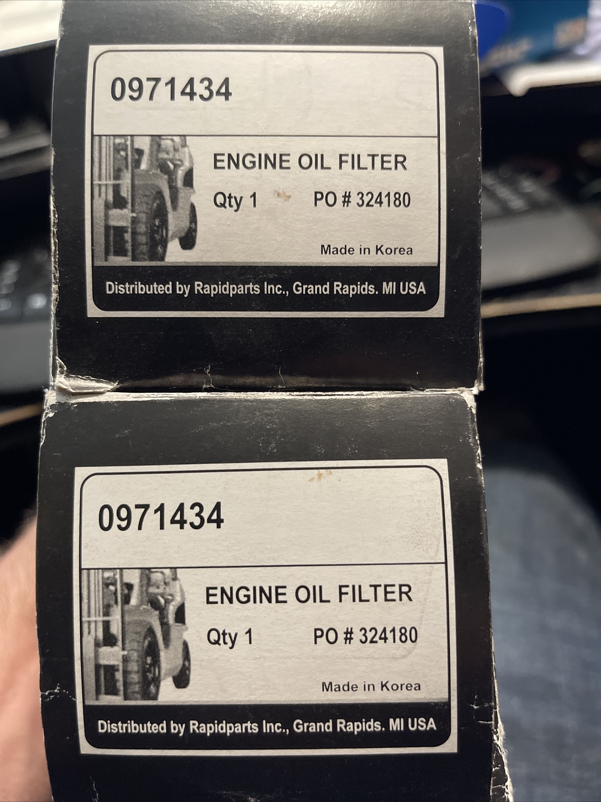 ProMatch Engine Oil Filter 0971434 MITSUBISHI Cat Forklift Lift Truck ...