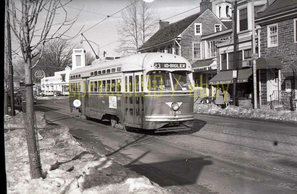 PTC Philadelphia Transportation Company PCC Car #2762 - Vtg Railroad ...
