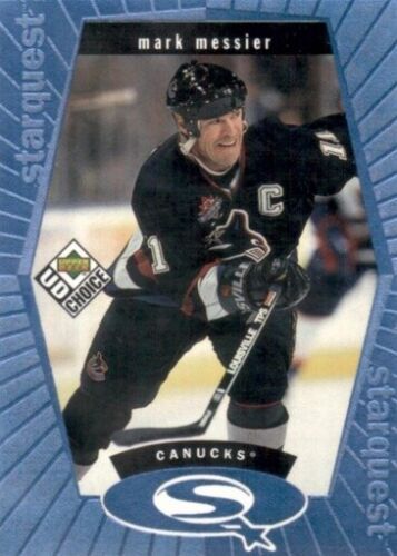 1998-99 Upper Deck Starquest Blue #SQ29 Mark Messier Canucks | eBay