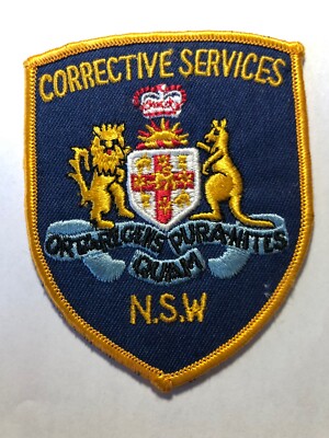 New South Wales Corrective Services Patch | eBay