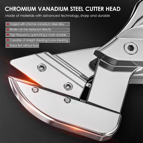 Brushless Mini Cordless Tin Snips Scissor Rechargeable Battery Electric ...