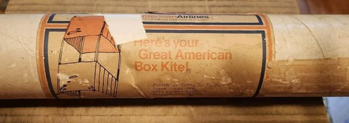 Vintage American Airlines Great American Box Kite New In Original ...