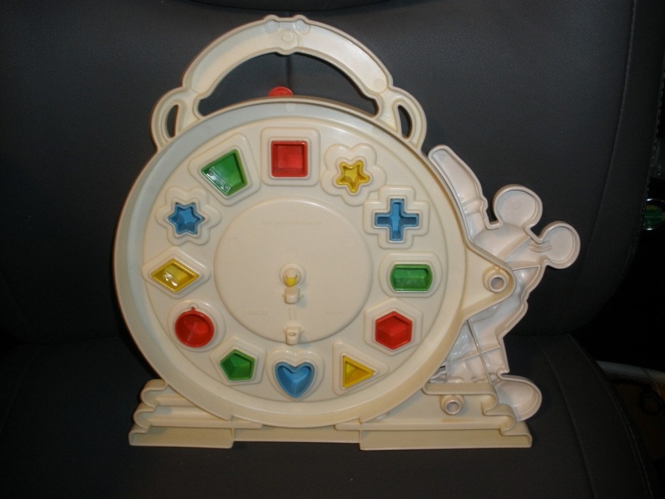 Vintage Mickey Mouse Clock Puzzle EUC (T11) | eBay