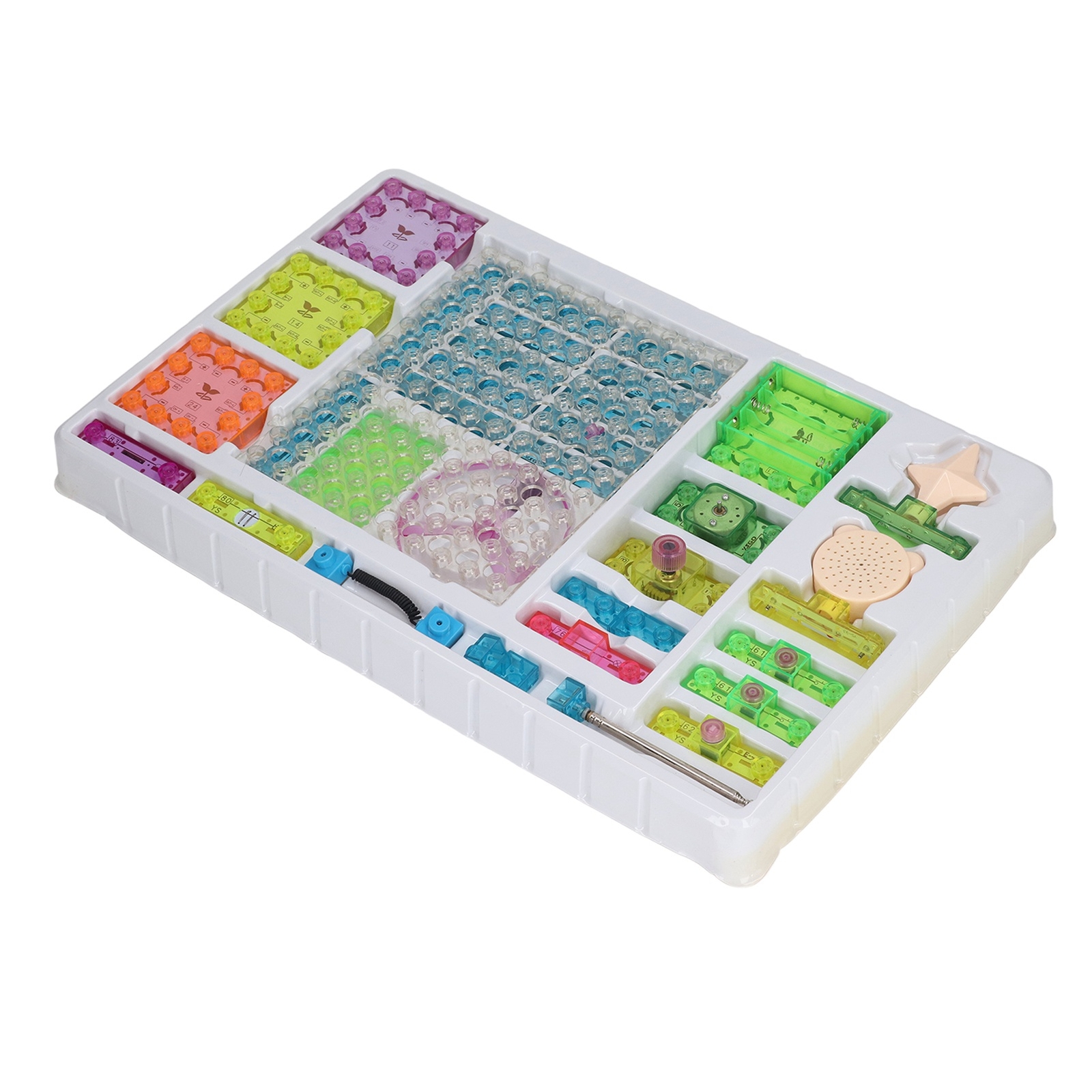 Circuit Building Kit Builder Block Electricity Experiment Toy Set For ...