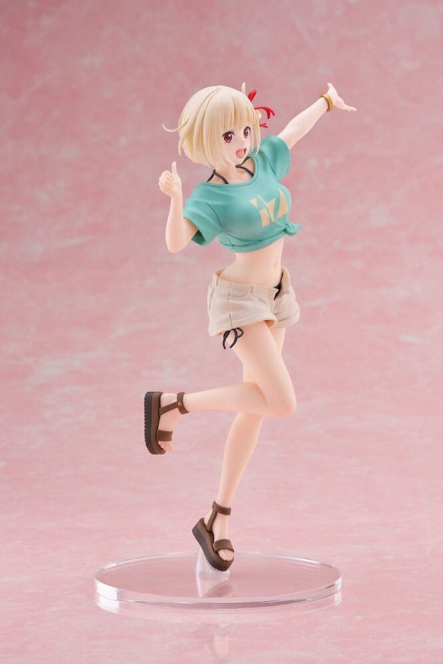 Taito Lycoris Recoil Coreful Chisato Nishikigi Hawaiian Ver. 18 Cm 1B ...