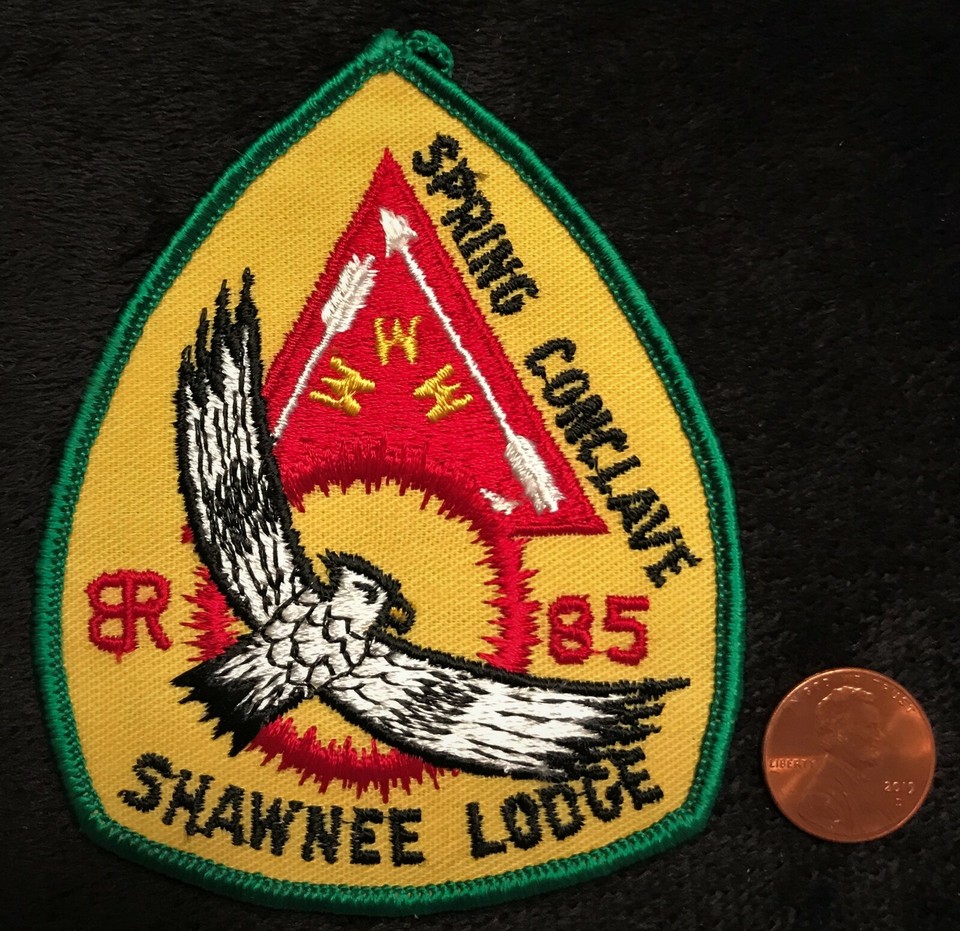 MERGED SHAWNEE LODGE OA 51 GREATER ST LOUIS 1985 SPRING CONCLAVE POCKET ...