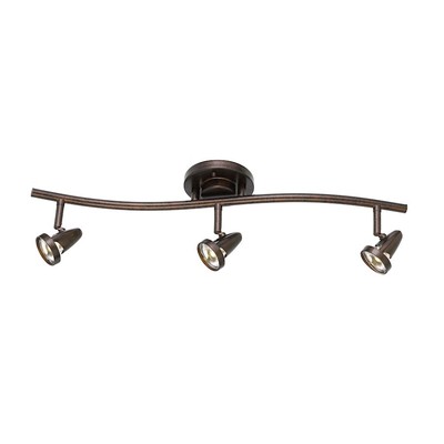 Cal Lighting Integrated LED Serpentine Rail Fixture, Rust, 18" - SL-808 ...