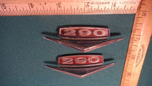 CE70 AMC 290 V8 Fender Emblems Vintage 1968-9 #3554054 JAVELIN AMX ...