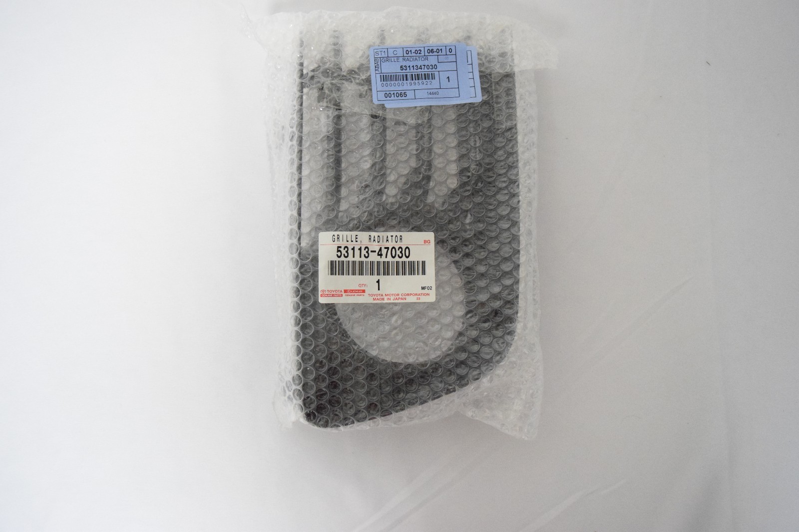 GENUINE TOYOTA PRIUS 04-09 LEFT GRILLE INSERT WITH FOG OEM 53113-47030 ...