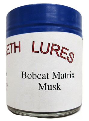 Bobcat Matrix Musk Lure - Halseth Lures Large 4-oz Jar Trapping ...