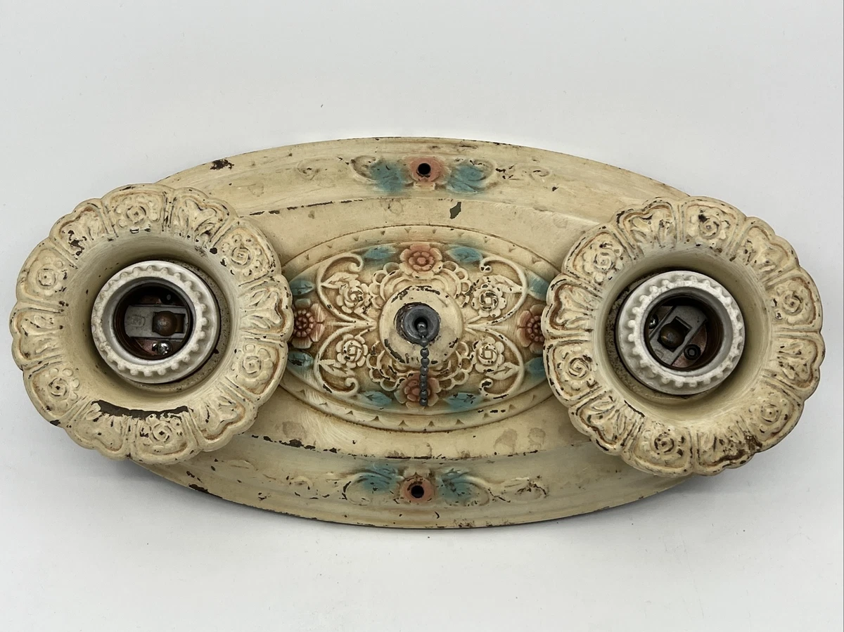 Vintage Ceiling Light With Pull Chain | Shelly Lighting