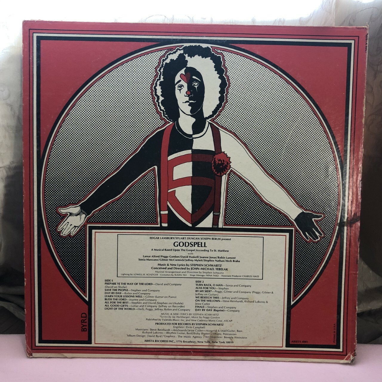 GODSPELL Musical "Various Artists" Vinyl 12" LP33 Religious Album EX ...