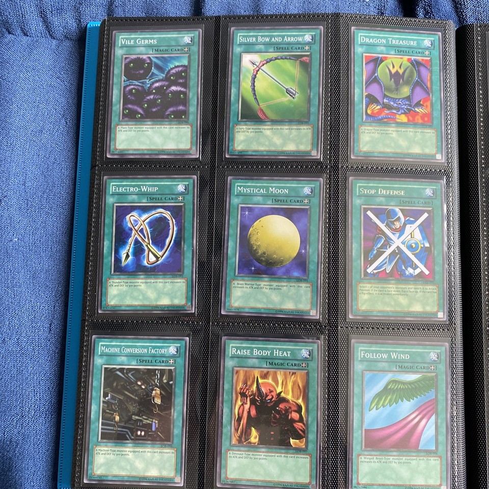 Yu-Gi-Oh! Legend Of Blue Eyes LOB Complete Set 1-125 | eBay