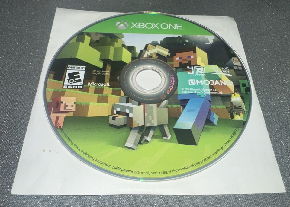 Minecraft: Xbox One Disc Only G257 885370829884| eBay