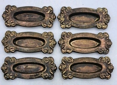 Antique Recessed Window Sash Lifts Victorian Pulls Vintage Hardware Lot ...