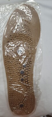 Thera Soles Magnetic Therapy Insoles Men’s Women's Tan Size 7-12 New ...