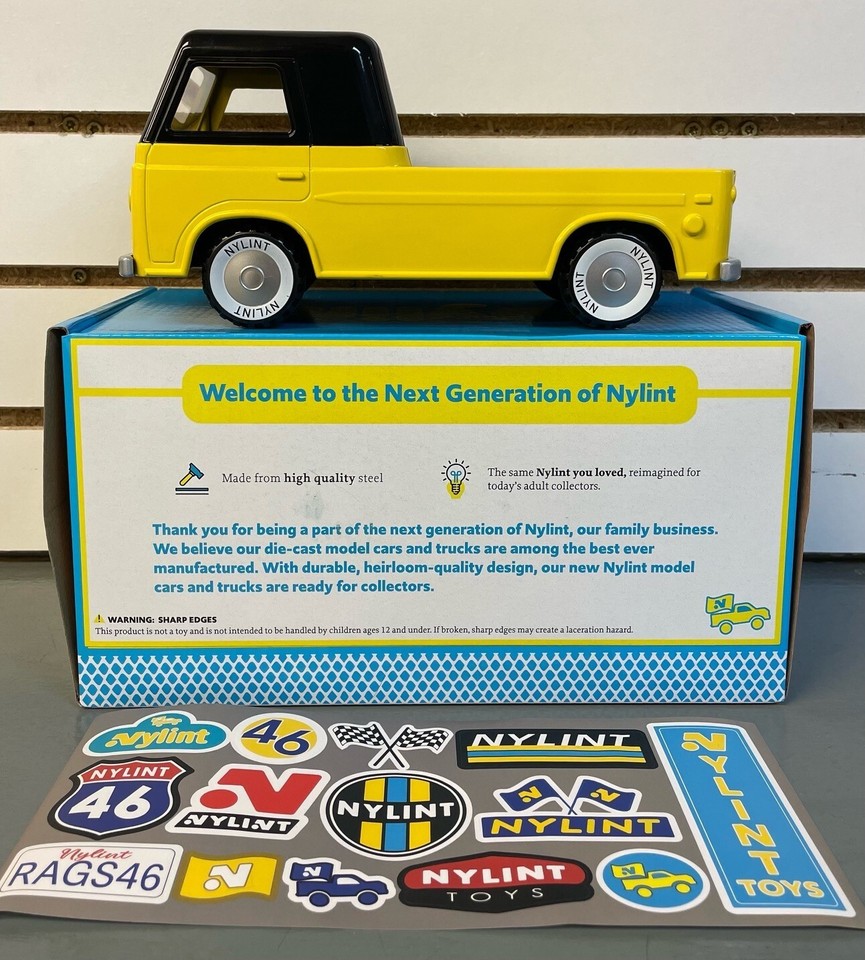 NYLINT Sunshine & Rain Metal Toy Pick Up Truck / Van - Limited Edition ...