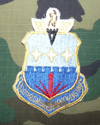 Vintage USAF 320th Bombardment Wing (H) Embroidered Full Color Patch | eBay