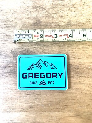 Gregory Green Logo Sticker/Decal Outdoor Hike Backpacking Hiking Approx ...