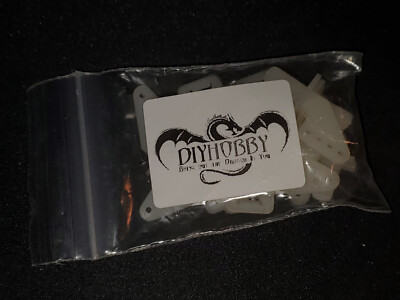 Control Horns, 20 PACK Sets (top bottom), RC Airplane, 20x11mm 4 Holes ...