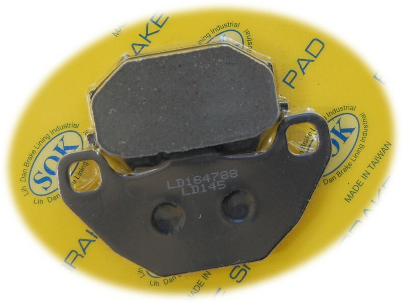 REAR BRAKE PADS fit KAWASAKI KSF KFX 50 90 2007-2020 KFX50 KFX90 | eBay