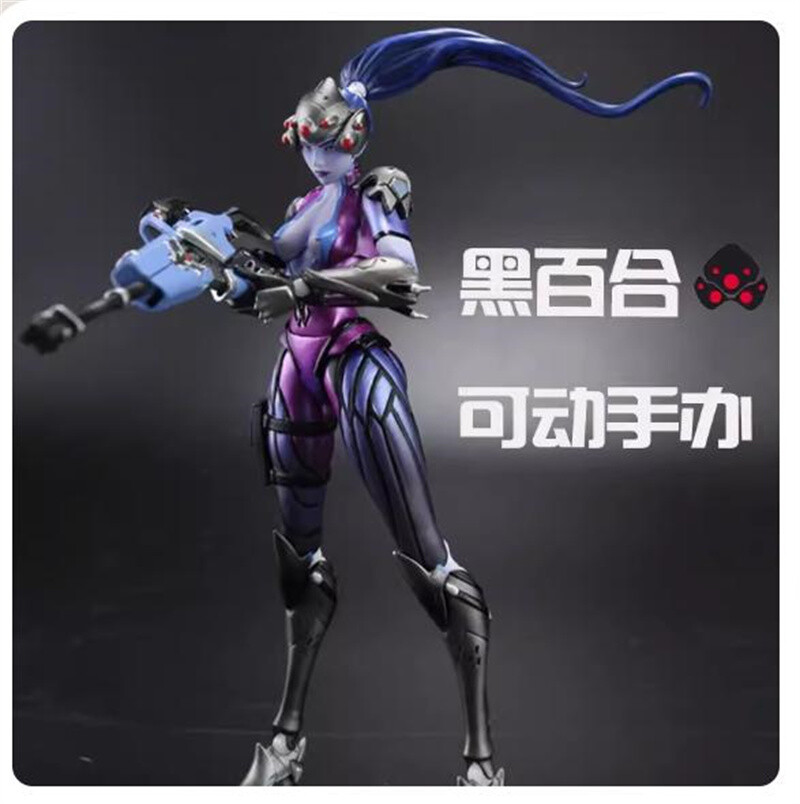 Overwatch AmélieGuillard Widowmaker Action Figure PVC Model Collection ...