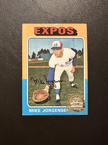 2024 Topps Heritage Buyback 50th Anniversary Mike Jorgensen #286 Expos ...