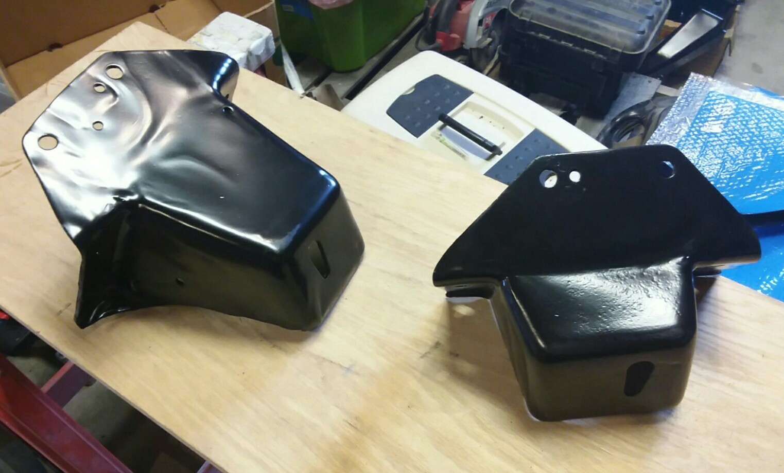 OEM 73-79 Ford 4x4 F150-350 & 78-79 Bronco Motor Tower Stand Mounts ...