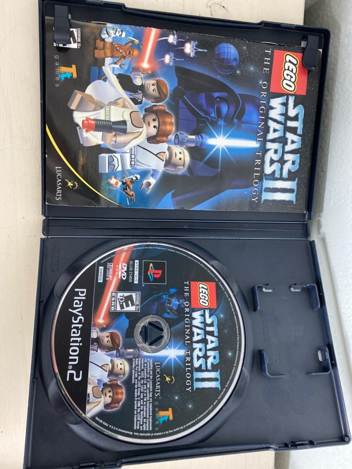 PlayStation 2 LEGO Star Wars II The Original Trilogy 2006 PS2 Complete ...