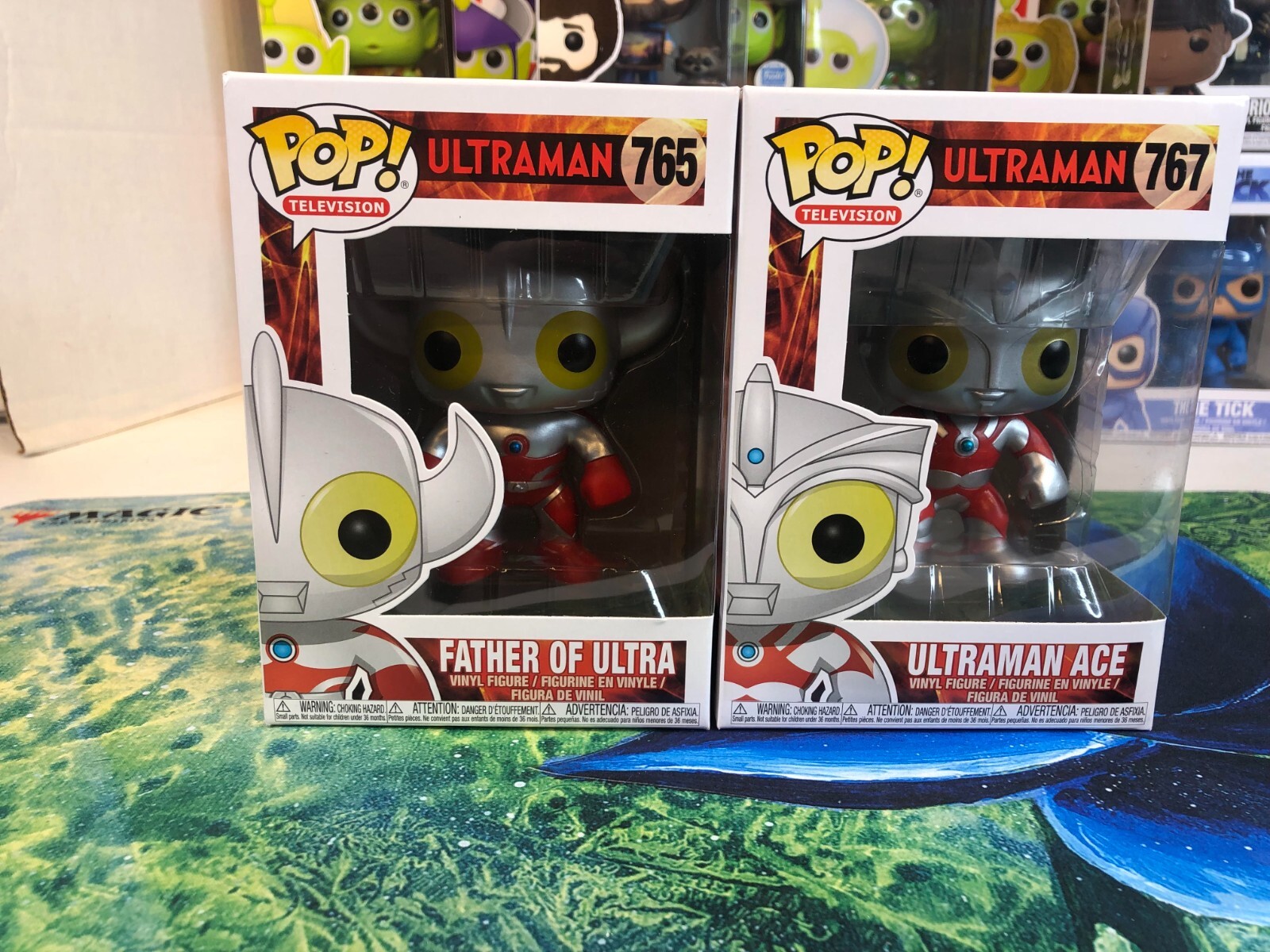 Funko Pop Father of Ultra #765 & Ultraman Ace #767 NIB | eBay