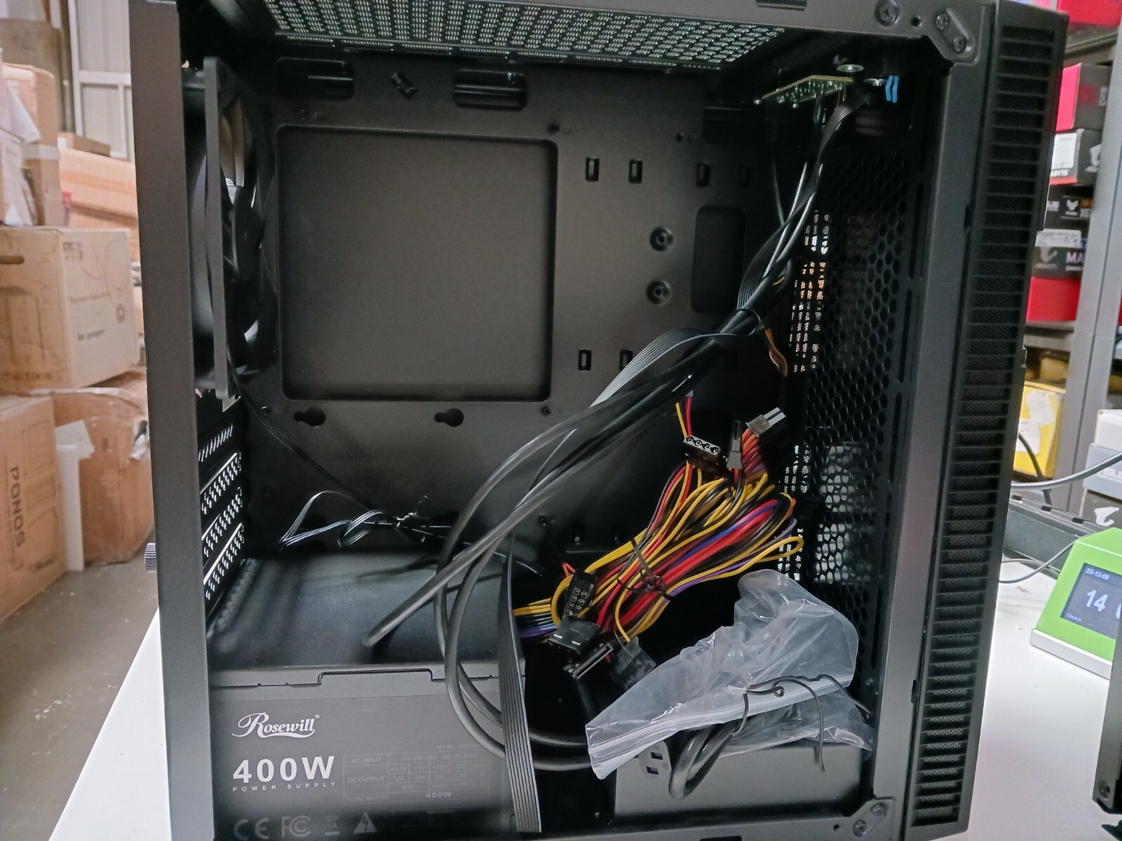 -Rosewill FBM-X2-400-HELIX Micro ATX Mini Tower Desktop Gaming PC ...