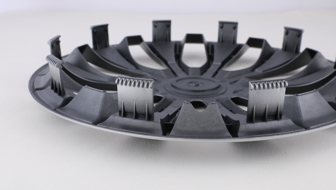 14in 4PCS Wheel Hub Caps Cover Replacements R14 Tire & Steel Rim Black ...