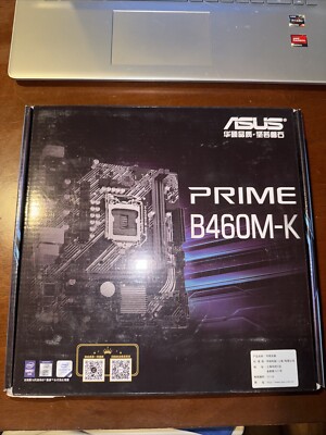 ASUS PRIME B460M-K Motherboard Intel 10th Gen B460 LGA 1200 DDR4 M.2 ...