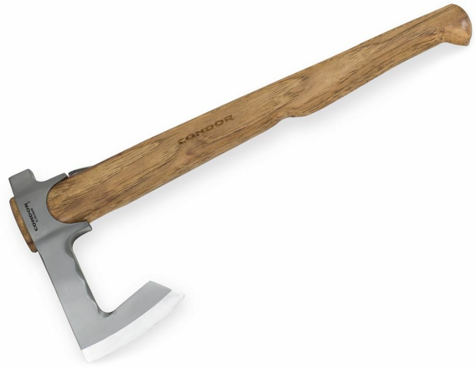 Condor Knife & Tool Travelhawk Axe 6.7" Carbon Steel Head W/ Sheath ...