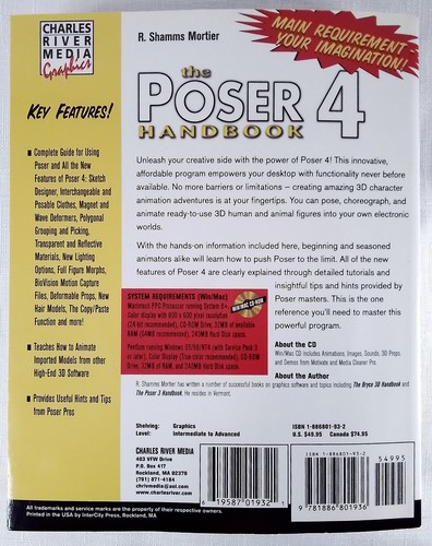 The Poser 4 Handbook by R. Shamms Mortier + CD-ROM - Charles River ...