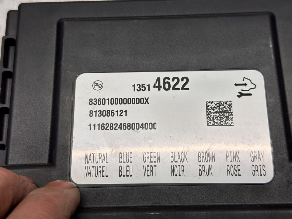 2017 GMC Silverado Body Control Module BCM BCU 13514622 OEM ! | eBay