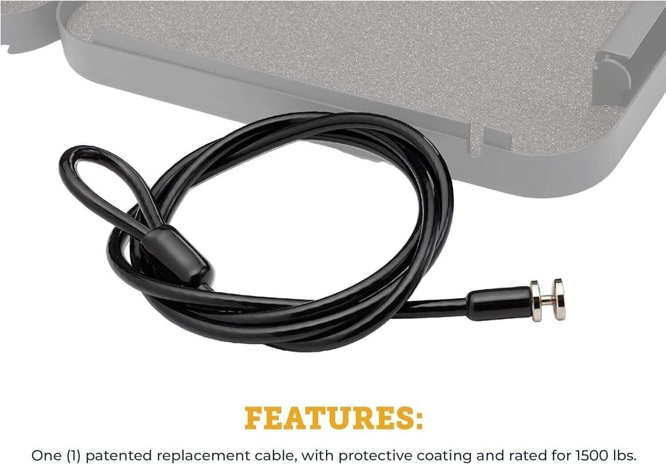 SnapSafe Lock Box Replacement Cable, 75280 - Compatible with All Keyed ...