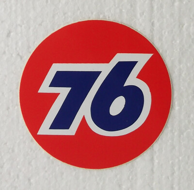 PHILLIPS 76 GASOLINE MOTORSPORT VINYL SELF ADHESIVE STICKER. 9.5cm ...