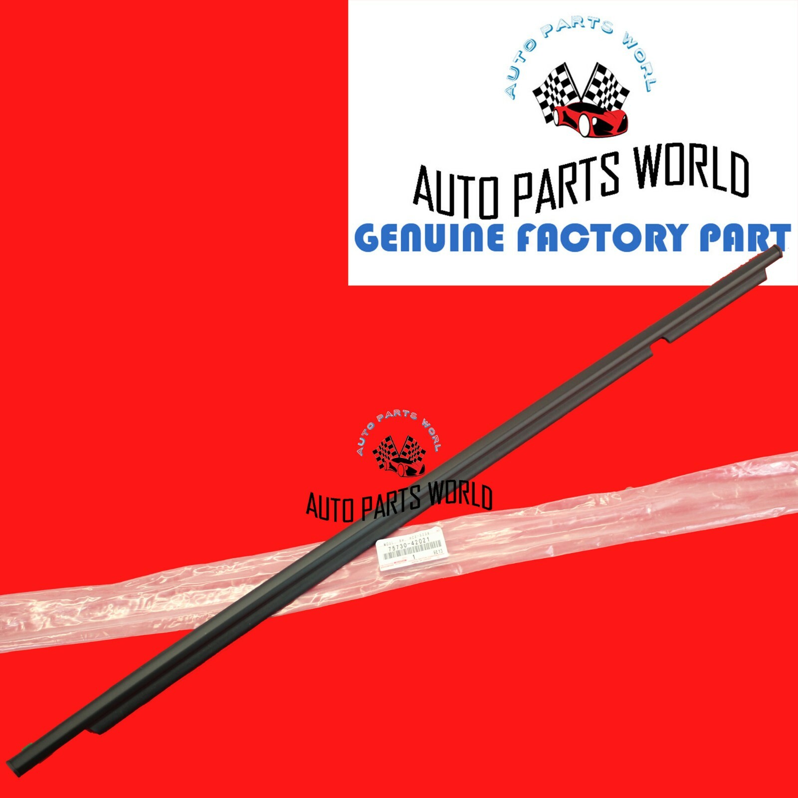 GENUINE OEM TOYOTA 06-12 RAV4 RIGHT PASSENGER REAR DOOR BELT MOLDING ...