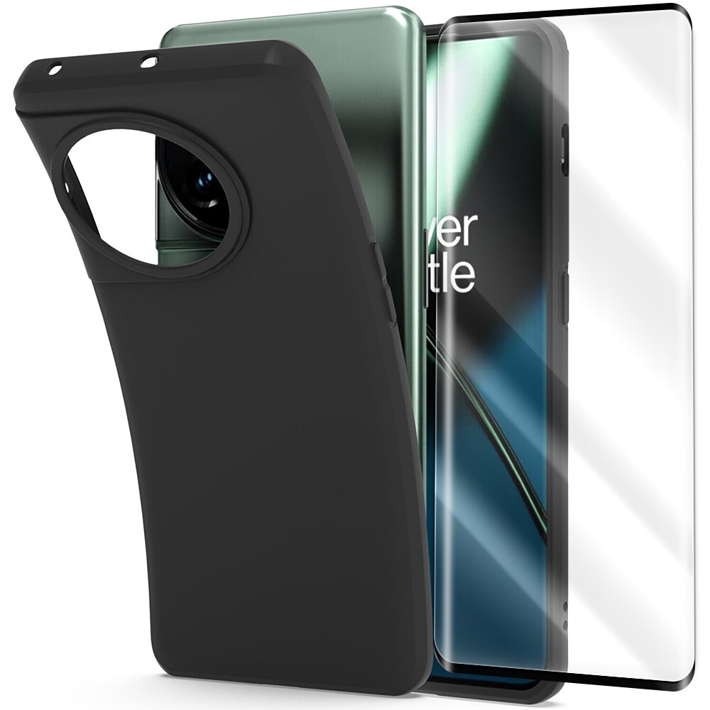 Anti-Shatter Bundle of Screen Protector Soft Cover Case for OnePlus 11 ...