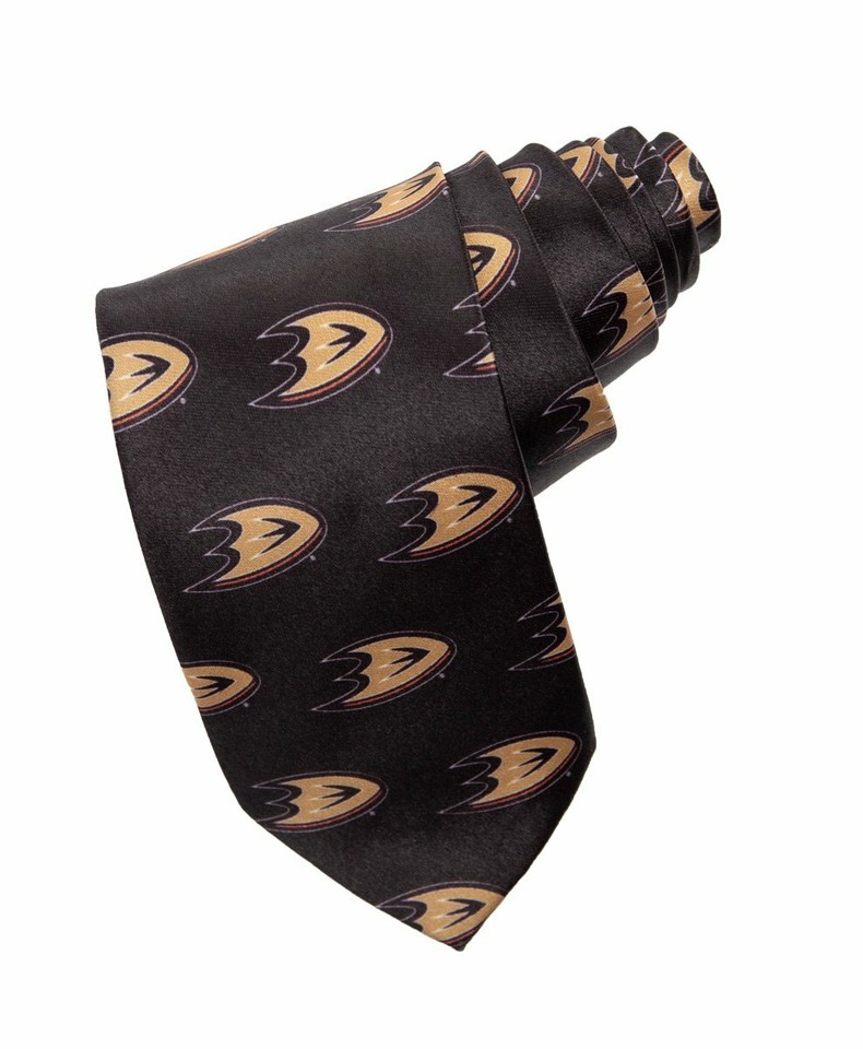 NHL Mens Neckties Hockey Team Logo Neck Tie Officially Licensed New | eBay