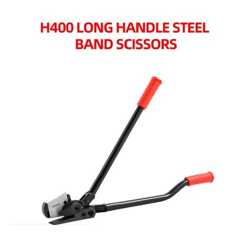 Long Handle Steel Belt Scissors Double-Sided Cutter Head Steel Belt ...