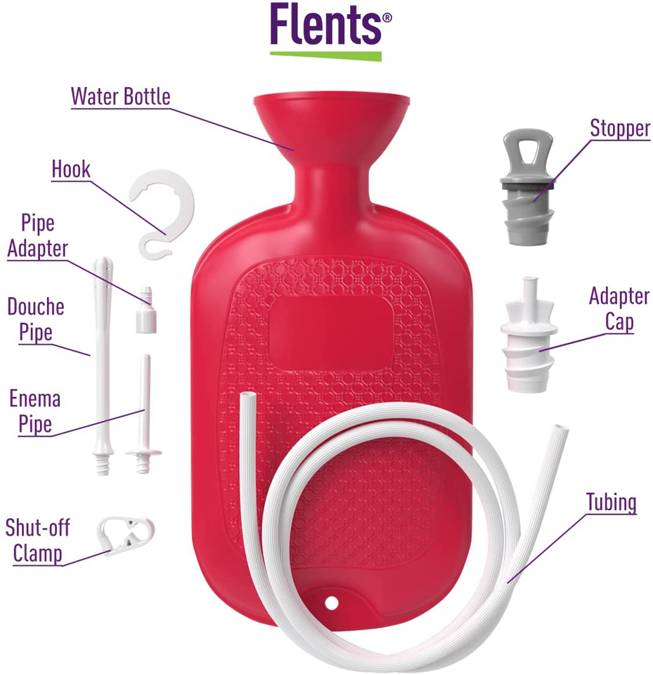Douche Enema Bag Kit Reusable Colonic Perfect Travel Stop Constipation ...