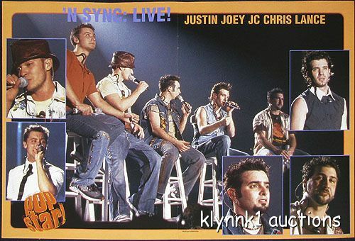 Backstreet Boys Howie Dorough - 3 POSTERS Lot 887A NSync and Hanson on ...